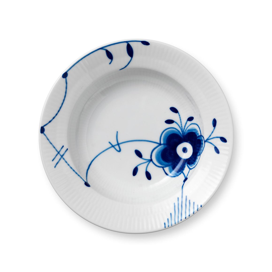 Blue Mega diskur djúpur 17cm | Royal Copenhagen | kunigund.is